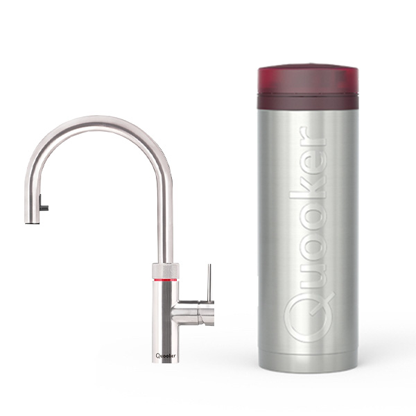 Quooker Flex RVS kraan met PRO3-VAQ boiler | Kokendwatergigant