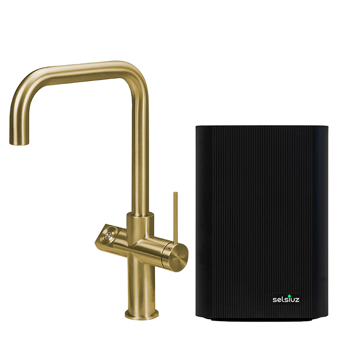 Selsiuz kraan Click Haaks Gold | Kokendwatergigant